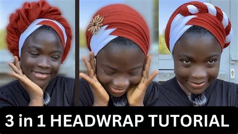 Quick And Easy Turban Headwrap Tutorial Youtube