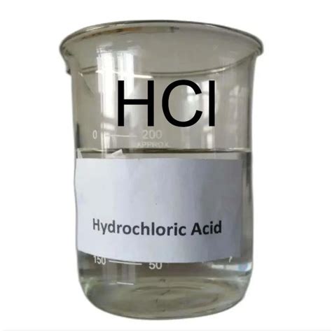 Industrial Grade Hcl Hydrochloric Acid Liquid Strong Acid China