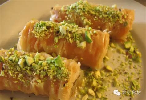土耳其经典甜品baklava果仁蜜饼
