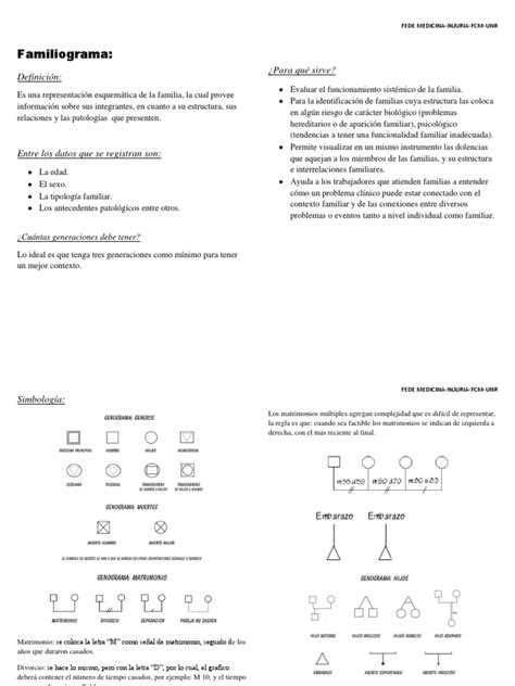 Familiograma Pdf Ciencia Cognitiva