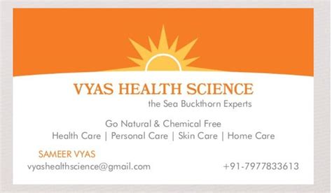 Sameer Vyas On Linkedin Vyas Health Science