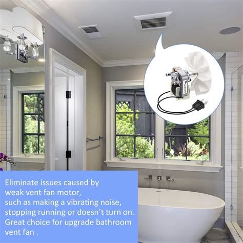 Buy Bathroom Vent Exhaust Fan Motor Replacement Electric Motors Kit