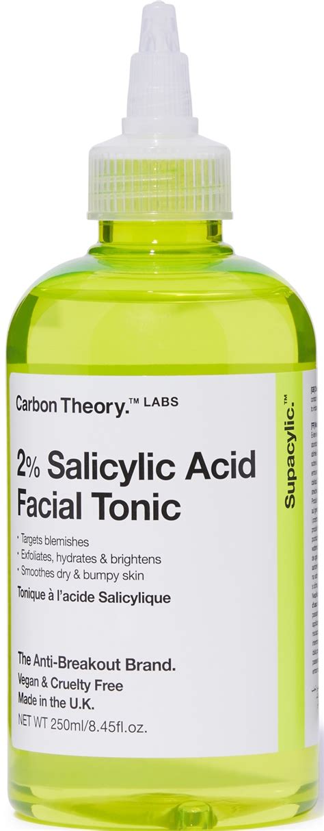 Тоник за лице с 2 салицилова киселина Carbon Theory Supacylic 2 Tonic Makeup Bg