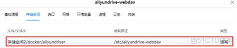 Nas使用docker部署aliyundrive Webdav 小飞侠kobe的技术博客51cto博客