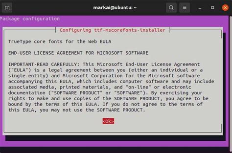 How To Install Microsoft Fonts On Ubuntu 2204 Lts Markaicode Ai Insights And Coding Excellence