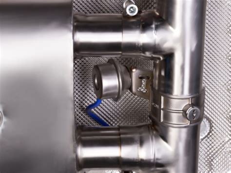 Silencieux Arrière Inox 2 Sorties Rondes 90mm Avec Valve Télécommandée