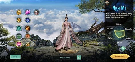 Xuất hiện môn phái buff đầu tiên của Kiếm Thế Origin Nga Mi