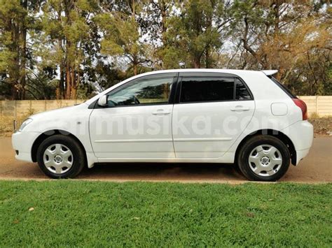 Buy Import Toyota Runx White Car In Harare In Harare Carmusika