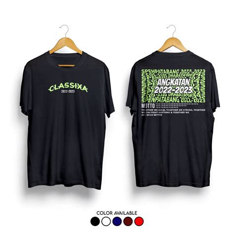 Jual Kaos Kelasan Angkatan Alumni Sekolah Sd Smp Sma Smk Bagus Baju