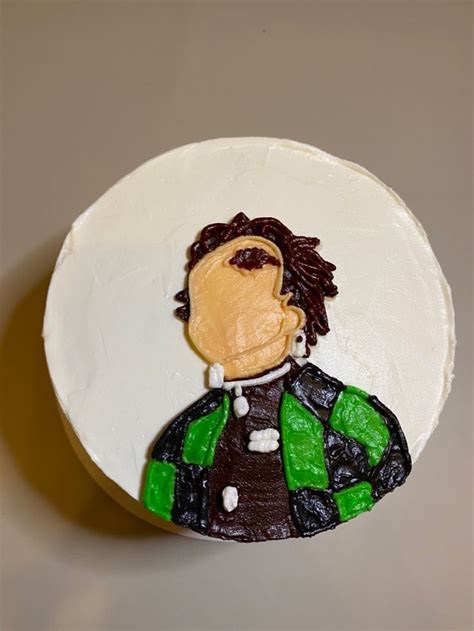 Танджиро торт клинок рассекающий демонов Tanjiro Cake Demon