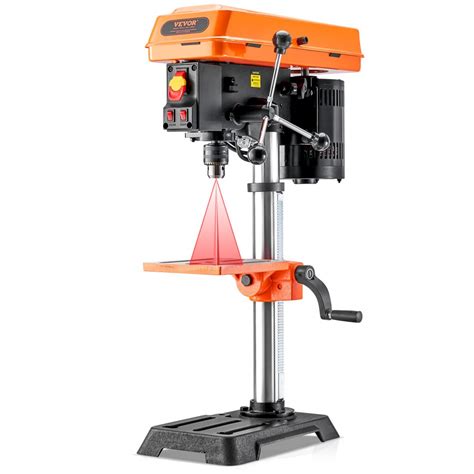 Vevor 254 Mm Benchtop Drill Press Tabletop Drilling Machine 510 2430 Rpm Vevor Au