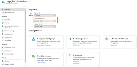 Authentification unique pour lintégration dAzure à Logz io Azure