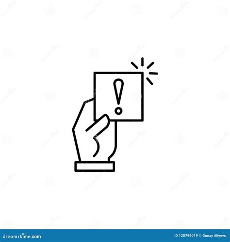 Notice Penalty Sanction Icon Element Of General Data Project Icon