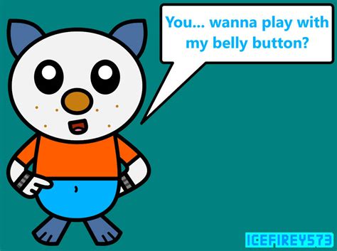 Ralph Showing His Belly Button By Icefirey573 On Deviantart