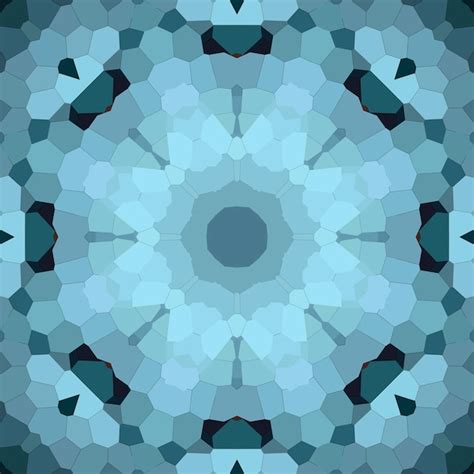 Premium Photo Seamless Mosaic Pattern Abstract Square Repeating Endless Pattern Blue