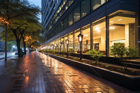 夜晚的城市街景高清图片下载 正版图片600831483 摄图网