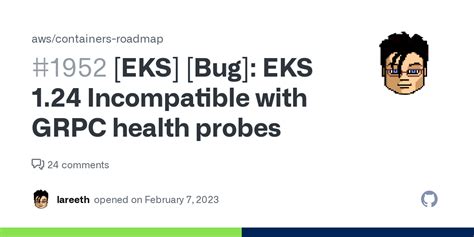 Eks Bug Eks 124 Incompatible With Grpc Health Probes · Issue