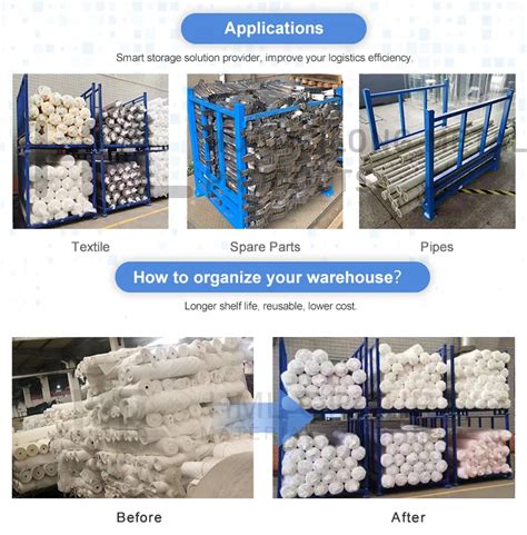 Detachable Stacking Pallets Steel Rack For Fabric Rolls Buy Stacking