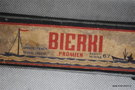 Spółdzielnia Pracy Promień Warszawa Bierki Eretrodompl