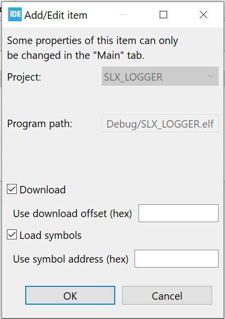 Stm32cubeide Debug Launch Fails On Load File No Stmicroelectronics Community