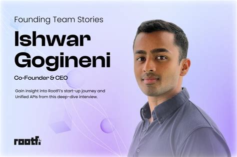 Ishwar Gogineni On Linkedin Founding Team Stories Ishwar Gogineni