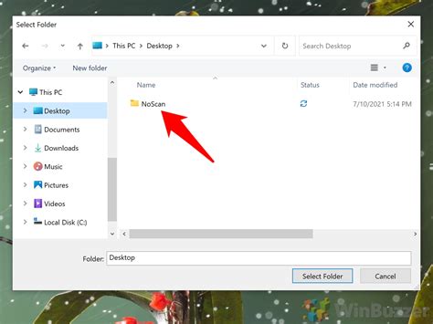 How To Exclude A File Or Folder From Windows Defender Scans Winbuzzer