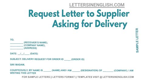 How To Write An Effective Asking For Delivery Date Email Getmage