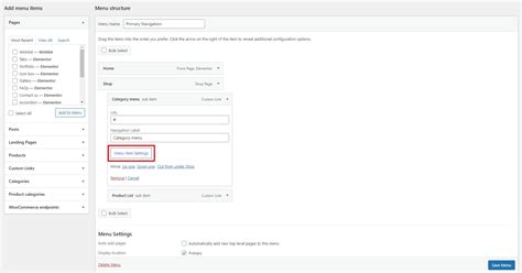 Mega Menu Wordpress Documentation Templatemela