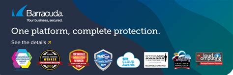 Barracudas Cybersecurity Platform Recognized For Excellence Barracuda Networks Blog