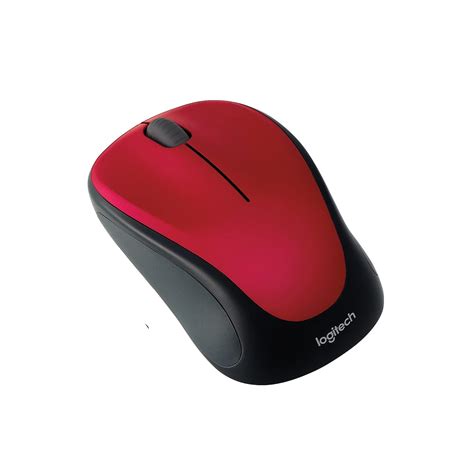 Logitech M235 Wireless Mouse Red Gamesncomps
