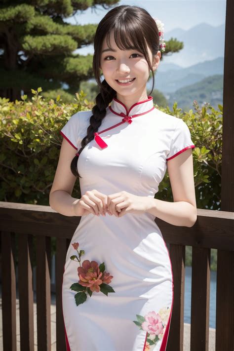 【チャイナ服】aiによる美女画像集 Part343 まとめ速報（pink）