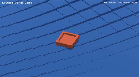 Github Dennissmudalow Rez Voxel Demo Voxel Models In A 3d Space