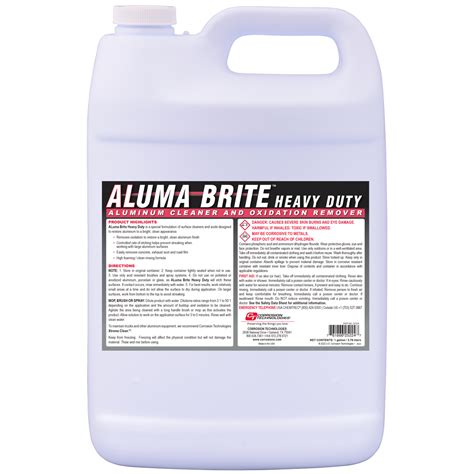 Aluma Brite Heavy Duty Aluminum Cleaner Corrosion Technologies