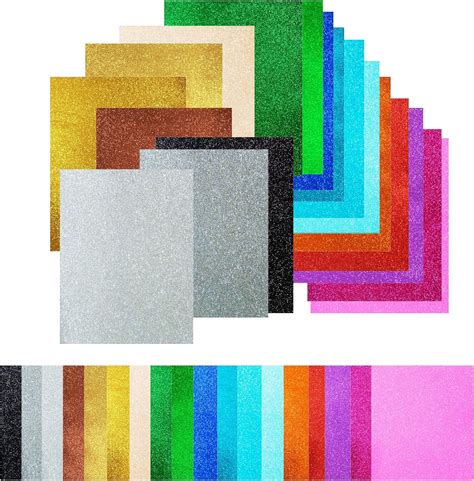 1 Pliego FOAMY CON DIAMANTINA 55X43cm Para Manualidad DIY Decorativa
