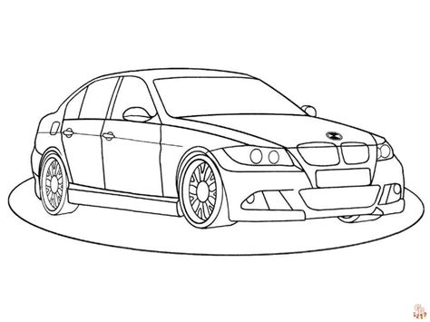 Coloriage Bmw Des Dessins à Colorier De Voitures Bmw