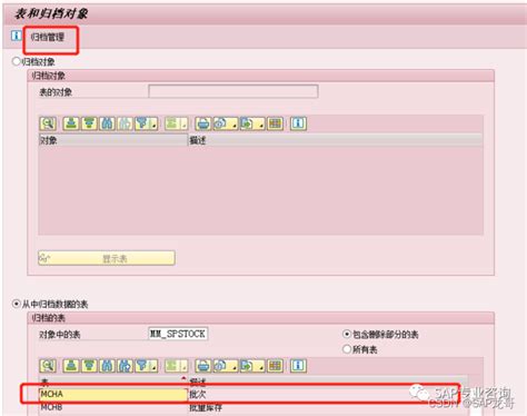 Sap Mm 批次删除归档操作sap Mm74 Csdn博客