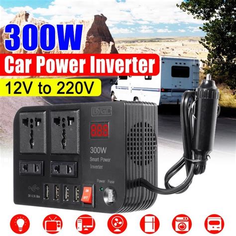 Household Multi Function Car Socket Car Power Inverter Power Converter