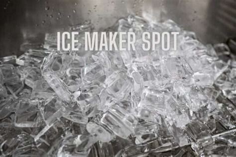 True Ice Maker Troubleshooting A Step By Step Guide Ice Maker Spot