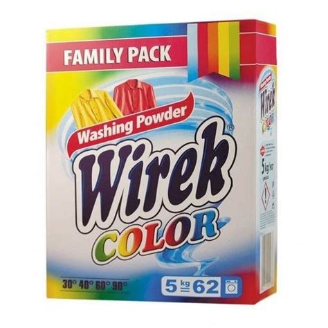 Стиральный порошок Wirek Color (коробка) 5 кг купить в Донецке оптом ...