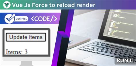 Vue Js Force To Reload Render Danatec