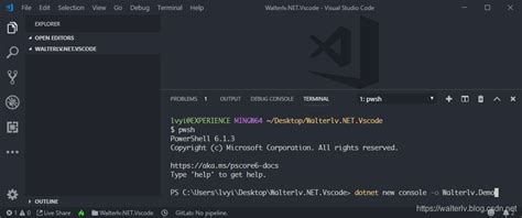 使用 Dotnet 命令行配合 Vscode 完成一个完整 Net 解决方案的编写和调试vscode Dotnetwalter Lv的