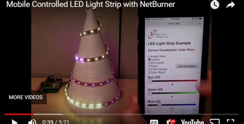 Diy Mobile Controlled Led Strip Control Led Strip With Phone