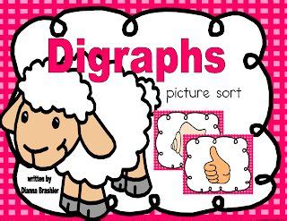 Digraphs Picture Sort Teaching Resources
