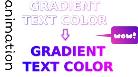 Gradient Color Inside The Text And Animation Using Css Mr Sak Youtube