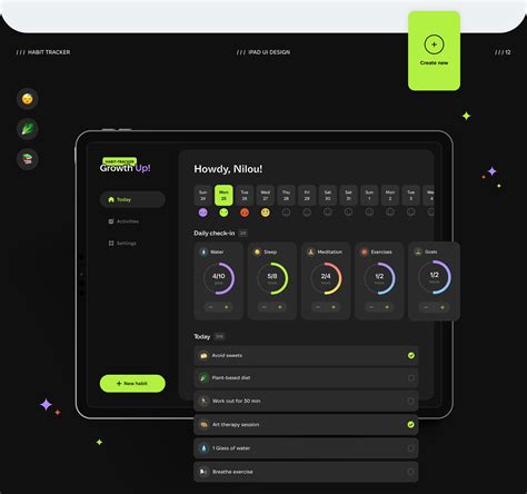 Habit Tracker And Healthcare App Ui Ux Case Study Behance