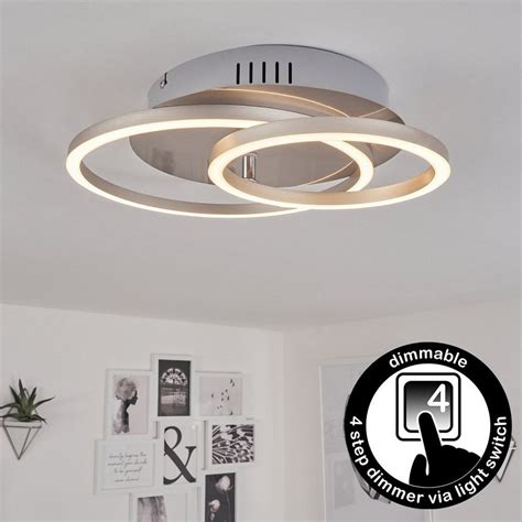 Hofstein Deckenleuchte Ferrazzano Moderne Deckenlampe Aus Metall In