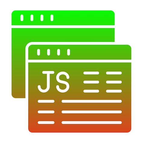 Javascript Symbol Premium Vektor
