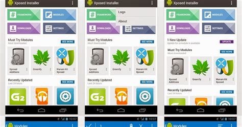 Android Xposed Framework UI Reimagined