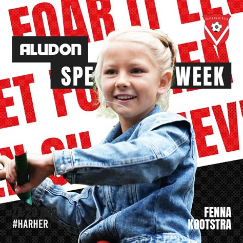 Harkemase ⚽️ Onze Aludon Pupil Van De Week Fenna Kootstra Wie Is Je