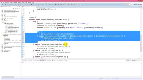 java nio unmap a mappedbytebuffer youtube
